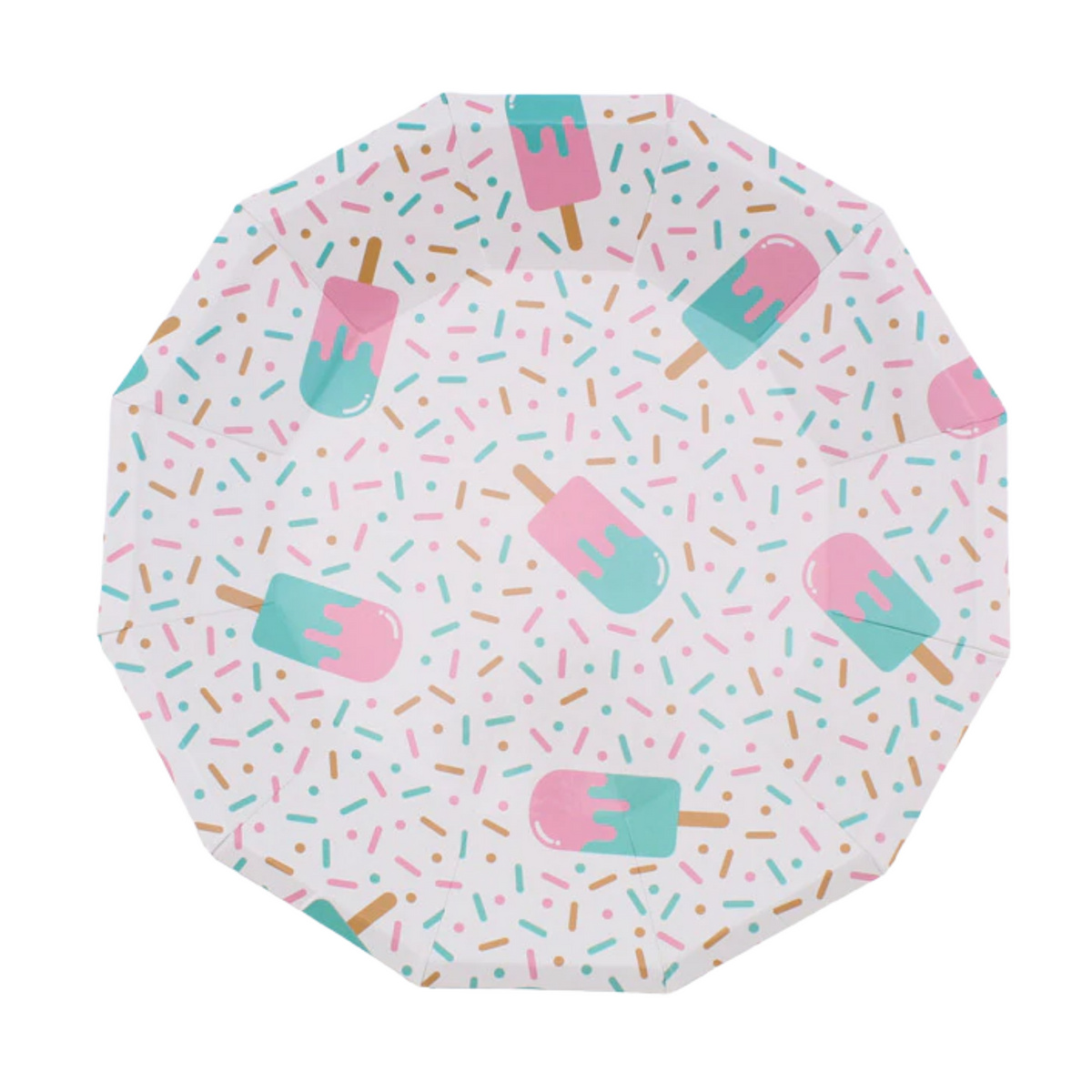 Sprinkles Popsicle Dinner Plates (Set of 8) – Hierarchy Events