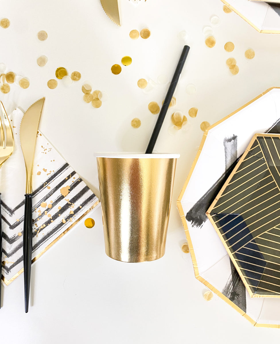 Metallic Gold Cups (Set of 6) – Hierarchy Events